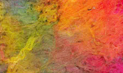 Silk Cocoon Sheets Hand Dyed