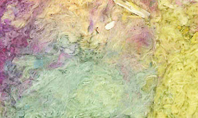 Silk Cocoon Sheets Hand Dyed