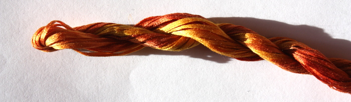 Straw Silk Hand Dyed