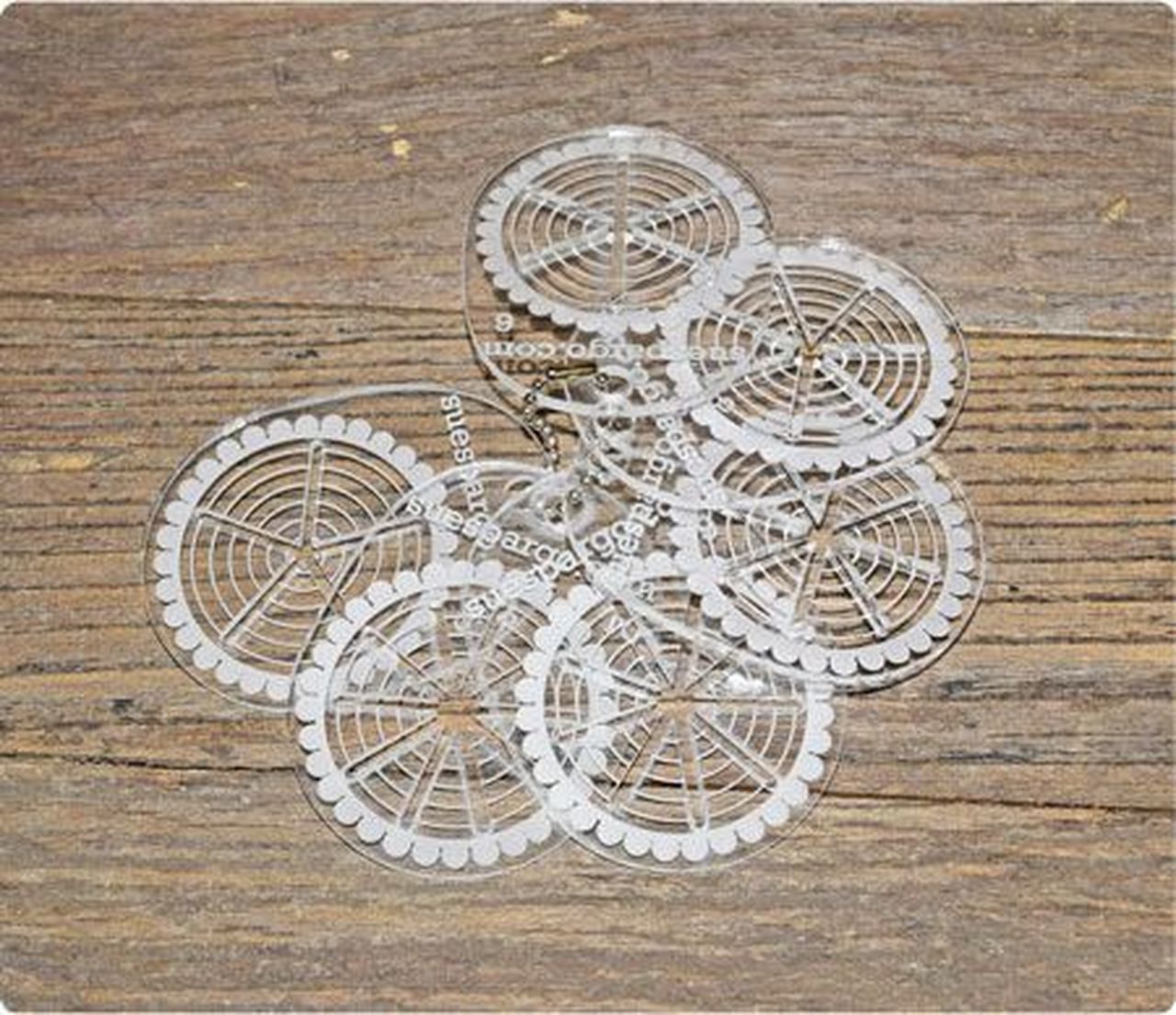 Spoke Easy Stiching Template | Sue Spargo