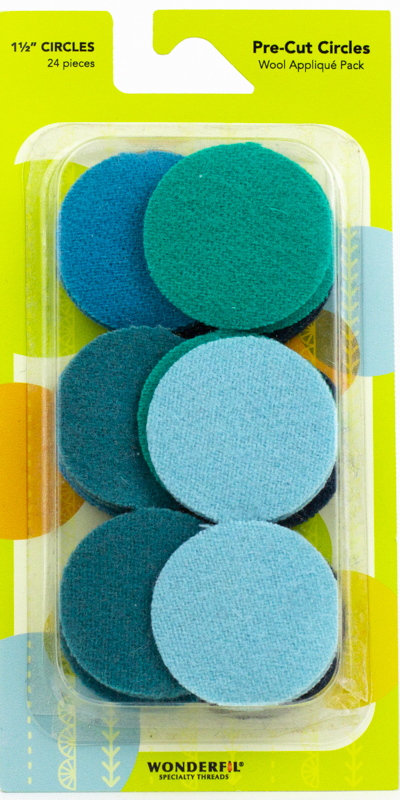 Wool Applique Packs | Pre-Cut Circles